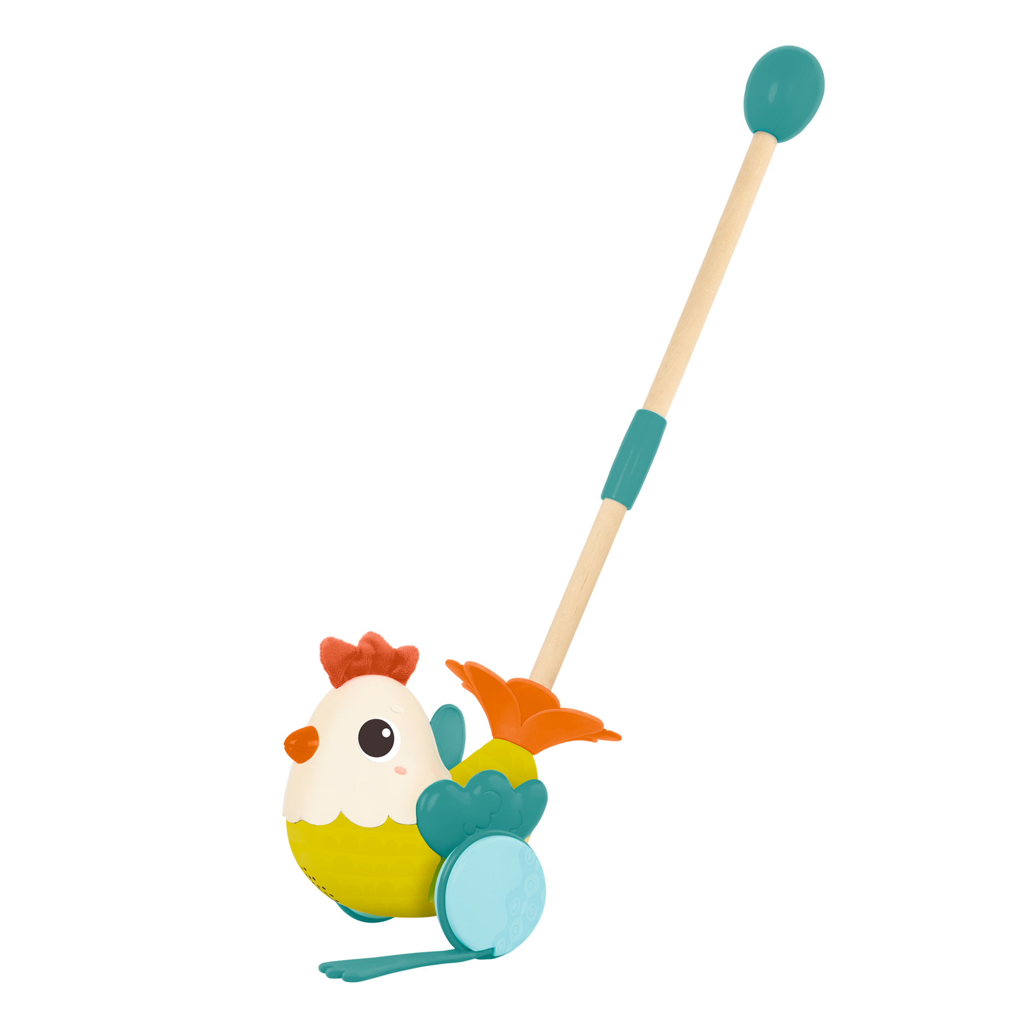 Chick-n-Chase | Animal Push Toy | B. toys