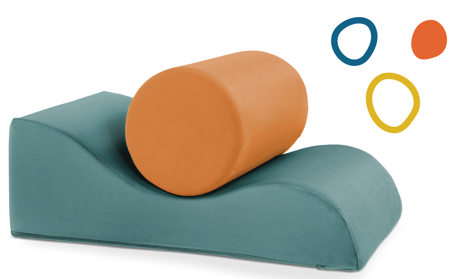 WonderShapes | 5-Piece Sensory Foam Shapes | B. toys