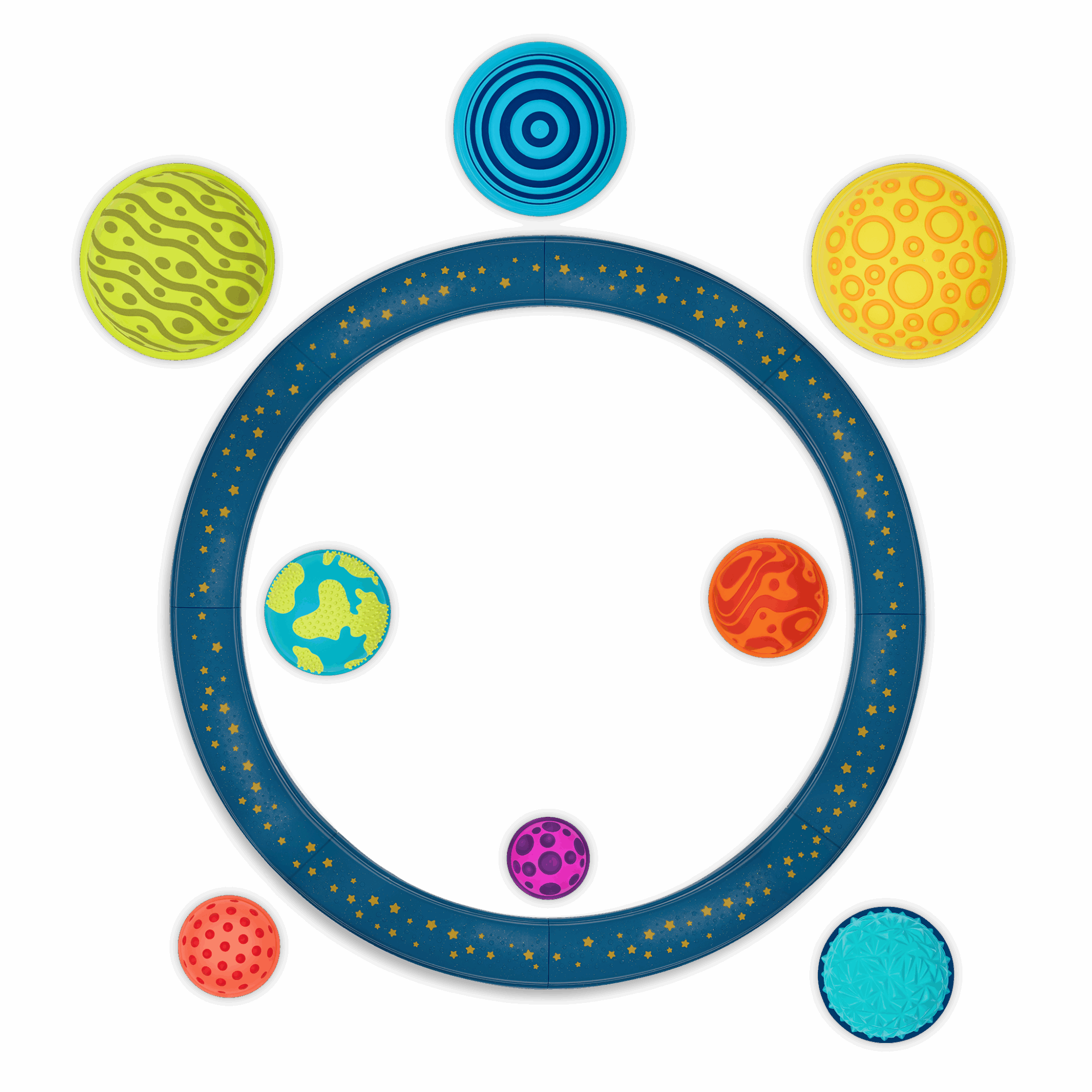 Planet Hopper | Planet Balance Beams Set | B. toys