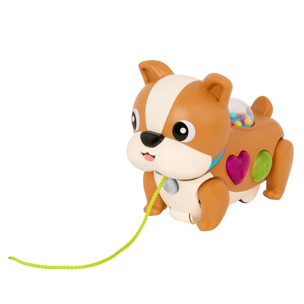 Walk Along Puppy Pull Along Toy B Toys Walk Along Puppy Pull Along Toy B Toys