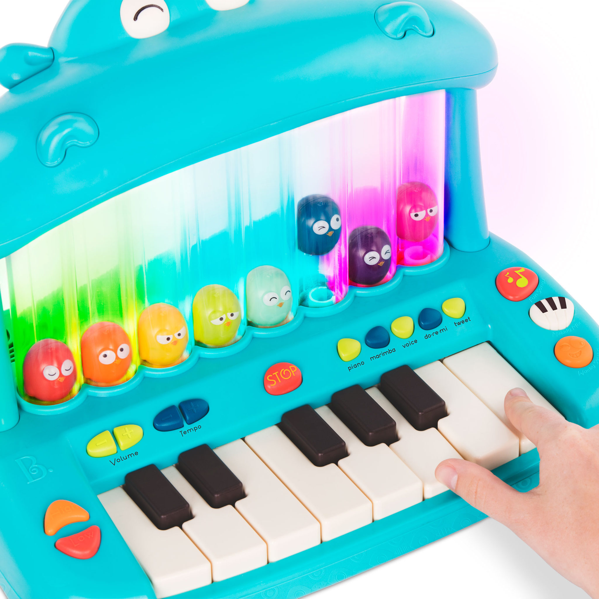 Hippo-Pop | Toy Keyboard for Kids | Land of B.
