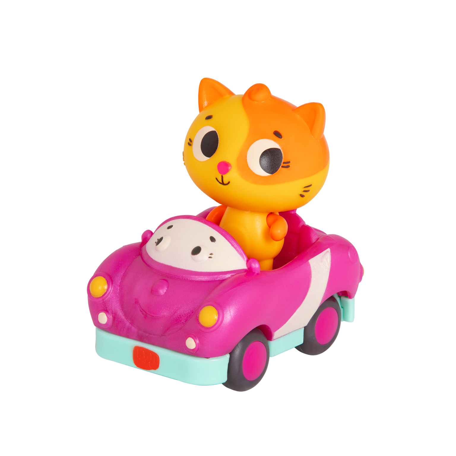 Lolo & Smarty Pants | Toy Cat & Mini Car | Land of B.