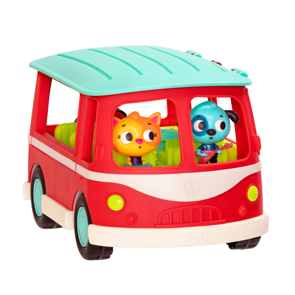 Doo B. Doos Light-Up Musical Bus | Toy Vehicle | Land of B.