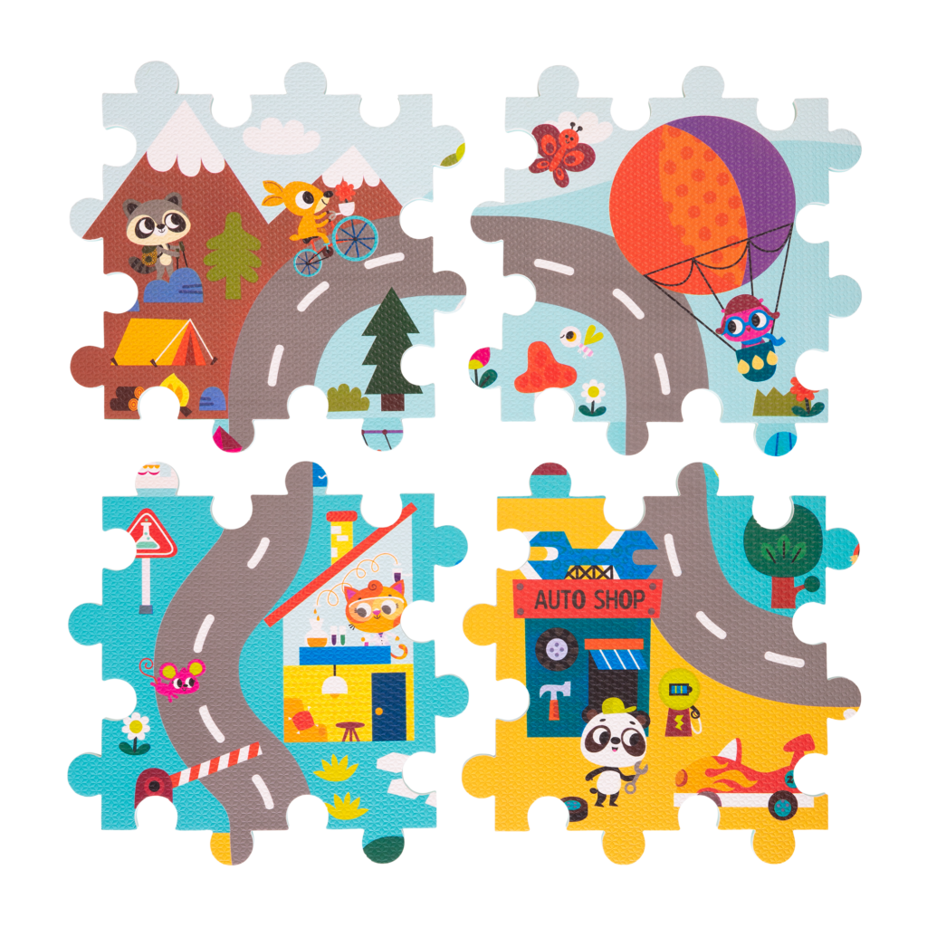Whimsy Land | Foam Floor Puzzle | Land of B.