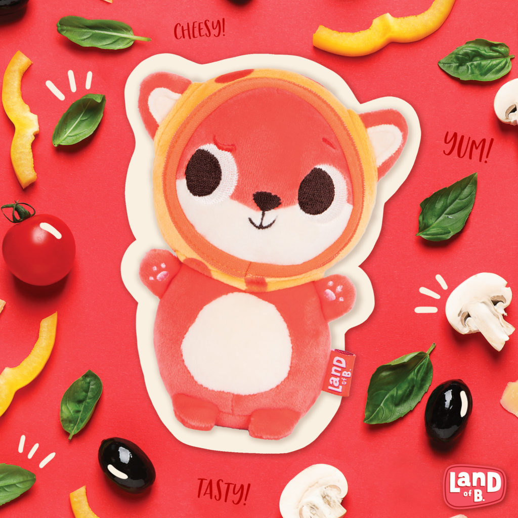 Peppy-Roni | Pizza Scented Plush Fox | Land of B.