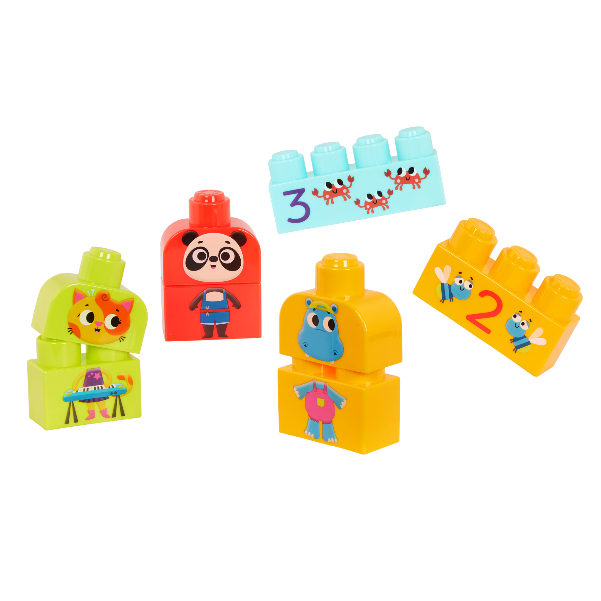 LocBloc - Mini Builder's Blocks | 80 Building Blocks | Land of B.