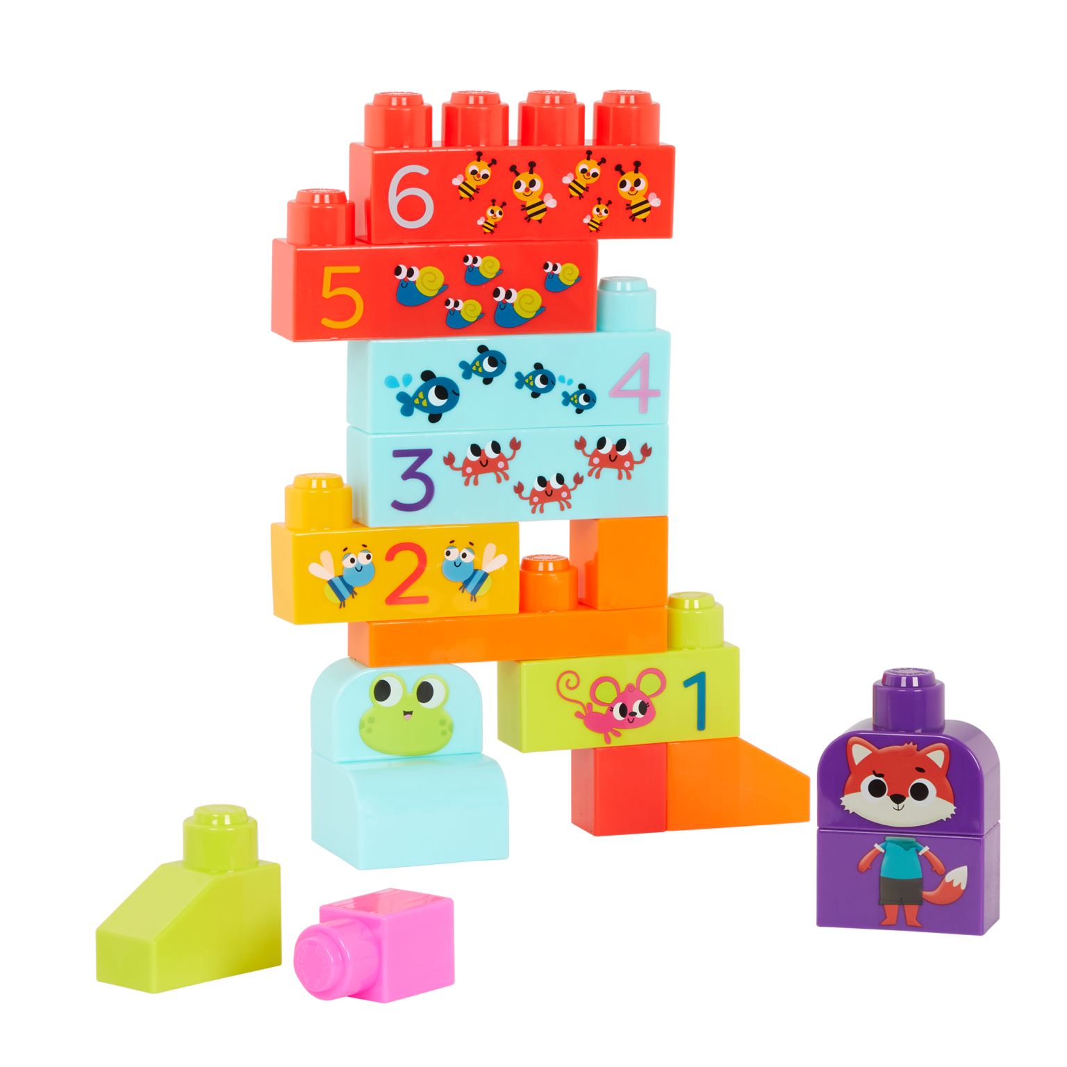 LocBloc - Mini Builder's Blocks | 80 Building Blocks | Land of B.